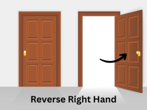 How to Determine Door Swing Direction? - In house at home