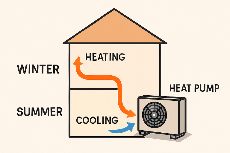 Reshaping Home Heating with Heat Pumps - In house at home