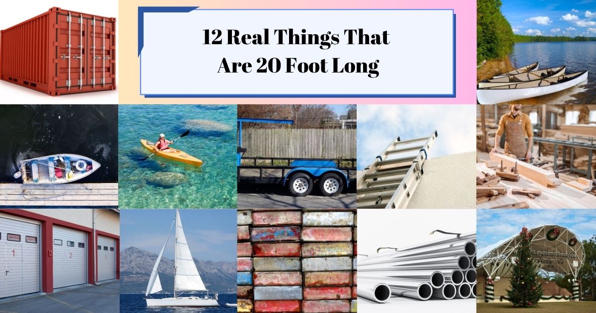 12 Real Things That Are 20 Feet Long - In house at home